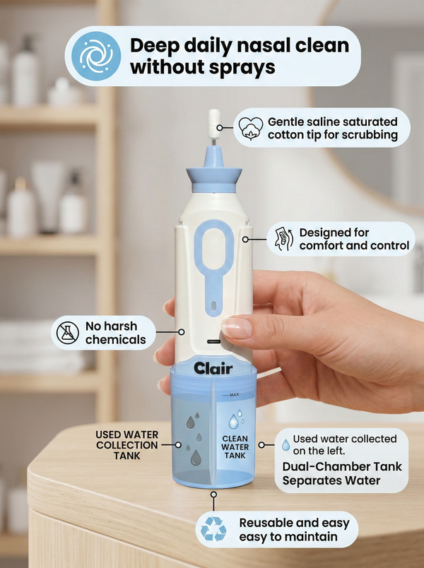 Clair Nasal Cleaning Device + Refills Bundle